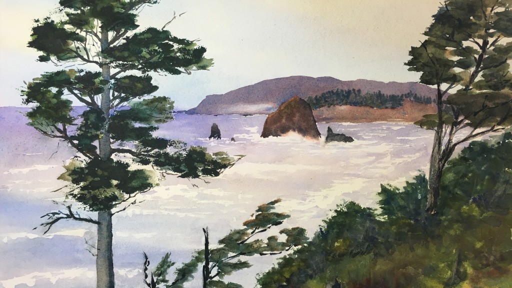 Sitka Sentinel on the Oregon Coast – Deborah L Giles